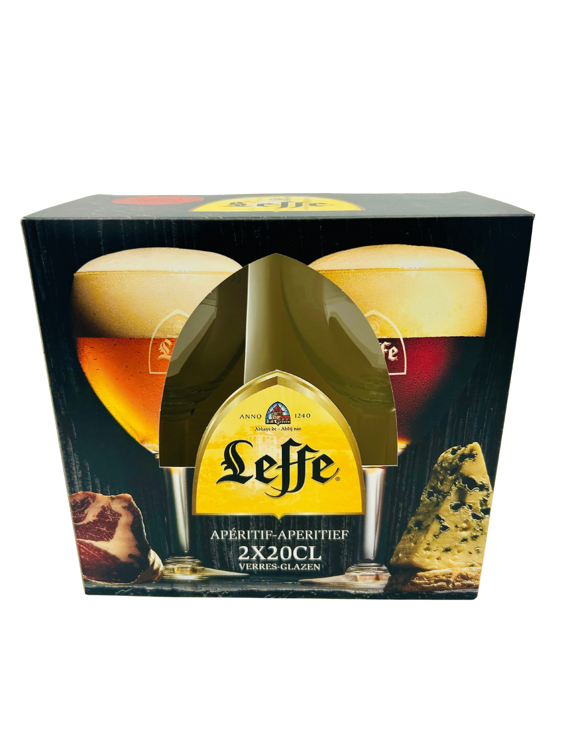 Set Of 2 Leffe 20cl Boxed | Beer Glass Enthusiast